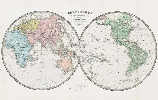 Interesting Maps of the World, America, Arctic 1690-1856