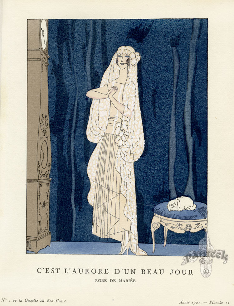 Gazette du Bon Ton 1912 Prints Beau Jour, Benito | Panteek Antique Prints