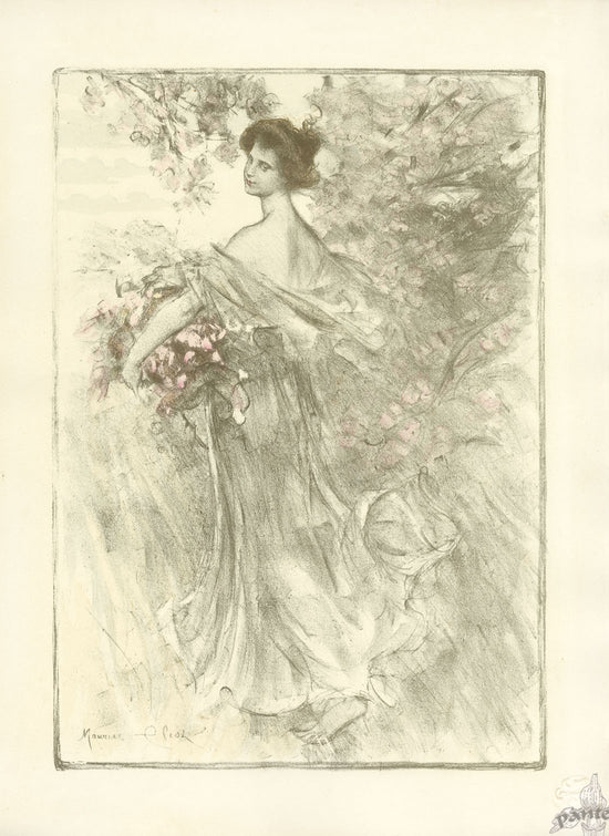 L'Estampe Moderne Orginal Lithographs Spring by Eliot | Panteek Antique ...