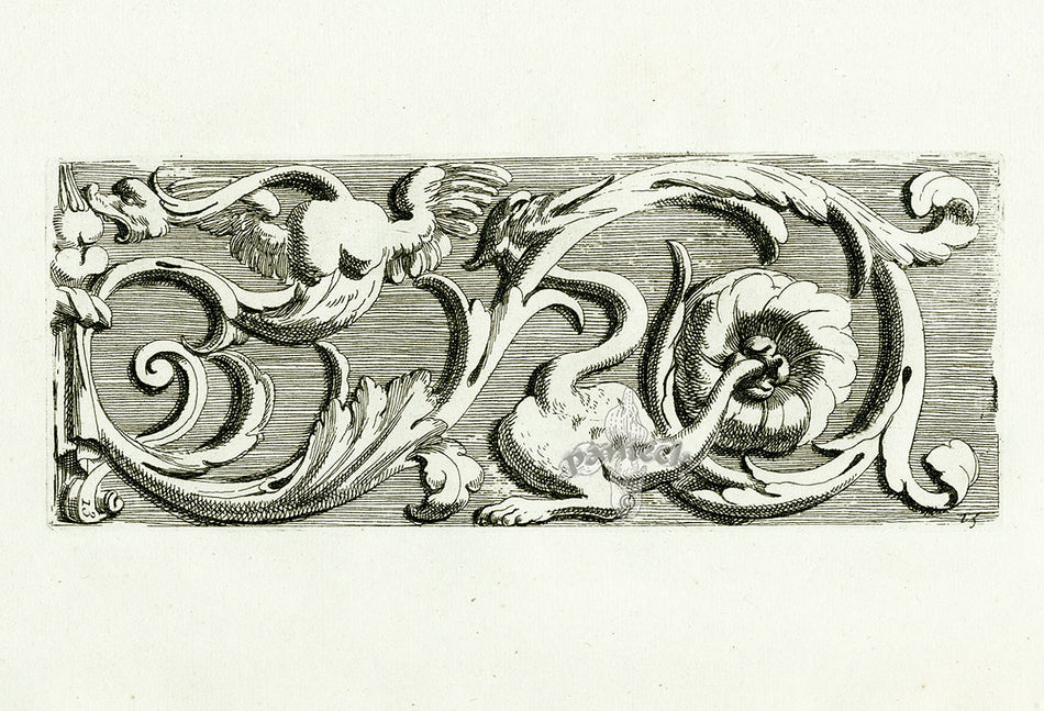 Le Pautre Architecture, Statues, Fountains, Decorative Frieze | Panteek ...